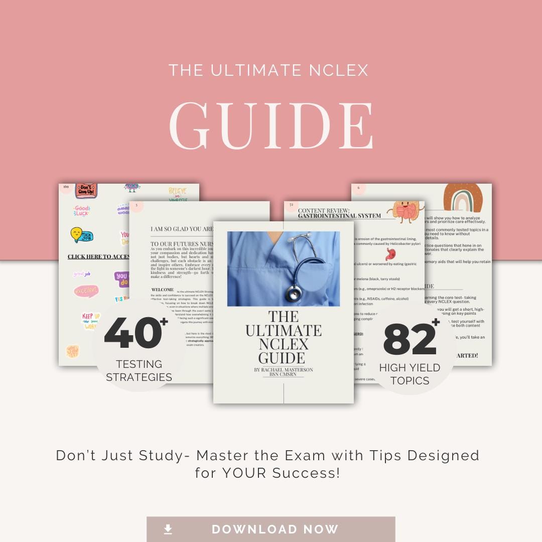 The Ultimate NCLEX Guide: Your All-in-one Study Guide for First Attempt ...