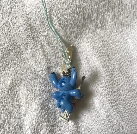 Stitch Tokyo tower japanese keychain kawaii phone str… - Gem