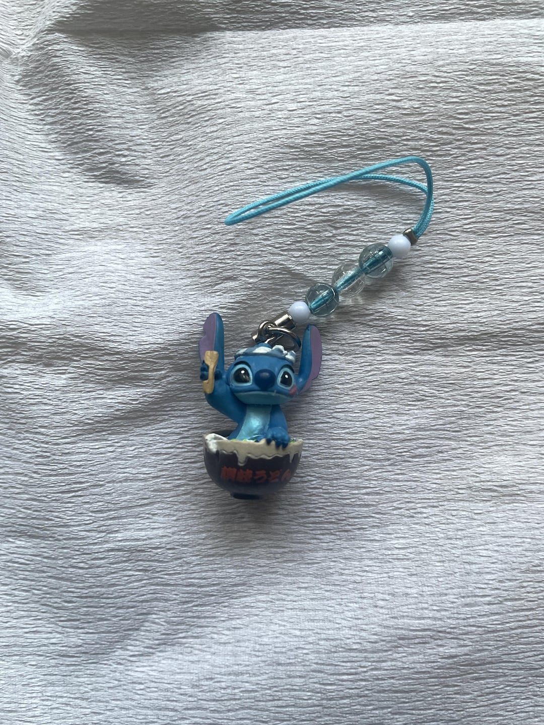 Stitch Noodle Bowl Japanese Keychain Kawaii Phone Strap - Etsy
