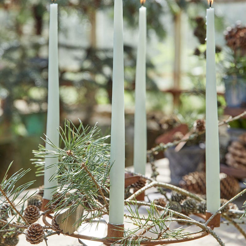 Red Drip Taper Candles - Etsy UK