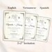 Regency-inspired Wedding Invitation Suite Multilingual Wedding Invite ...