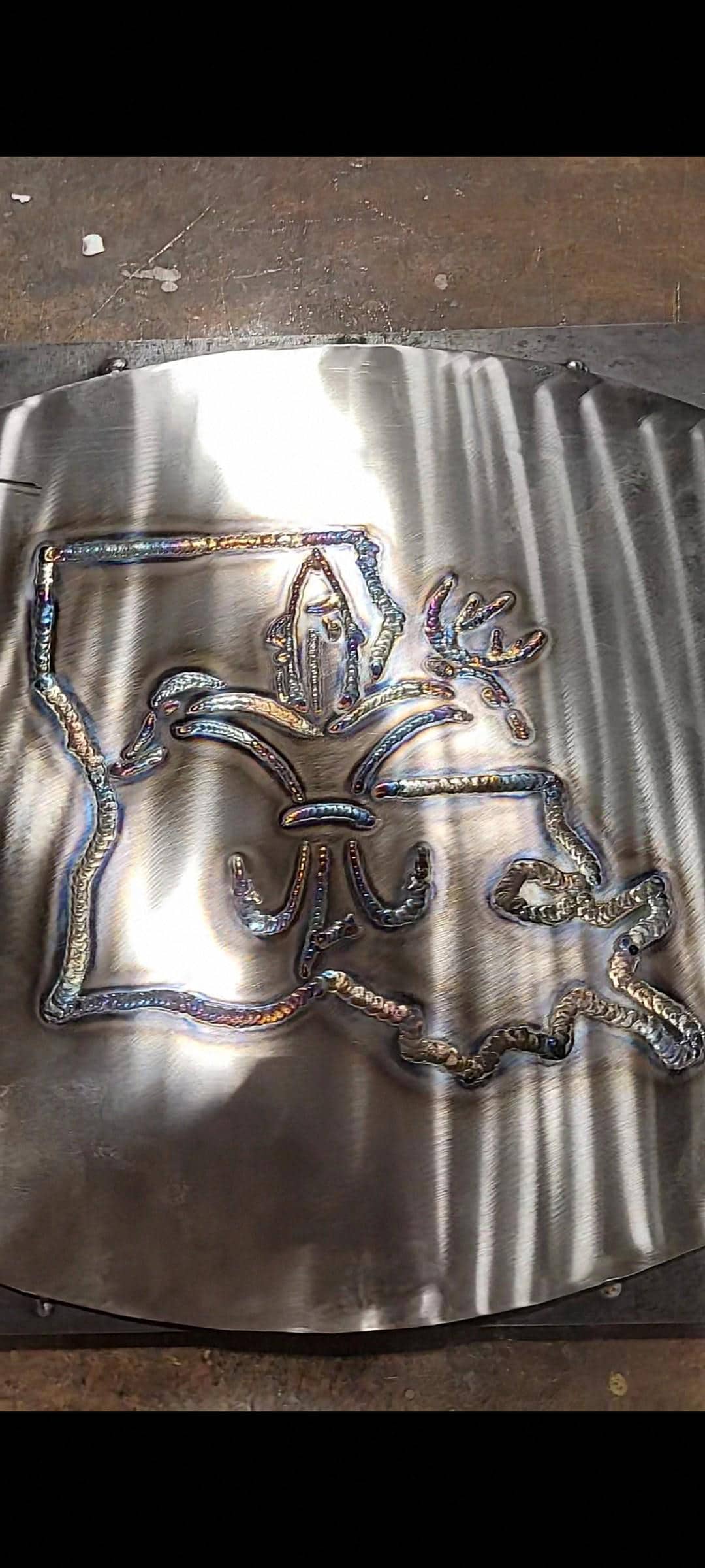 Louisiana Sportsman Paradise Tig Welded Metal Art - Etsy