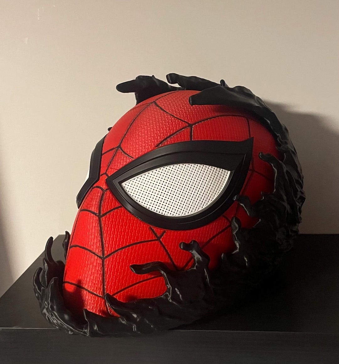 Venom Symbiote Spider-man Mask 3D Print - Etsy Canada