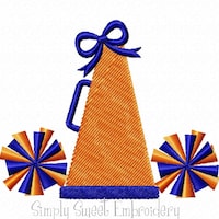 Only Pom Poms Machine Embroidery Design File – Fluffy Pom Pom Fringe ...
