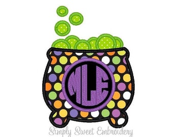 Witch's Cauldron Patch Custom Made F2 - Etsy