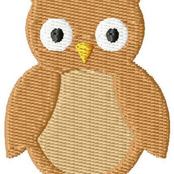 Owl Embroidery Design - Etsy