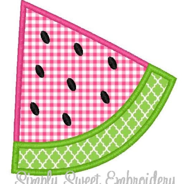 Watermelon Applique - Etsy