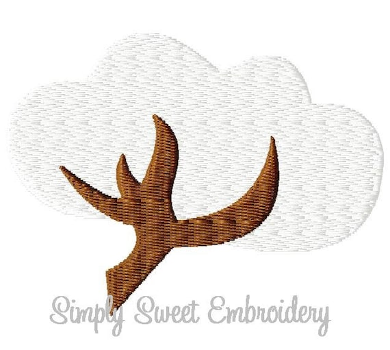 Cotton Boll Machine Embroidery Mini Design | Etsy