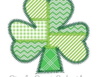 Shamrock Patch Any Color Custom Made AP83 - Etsy