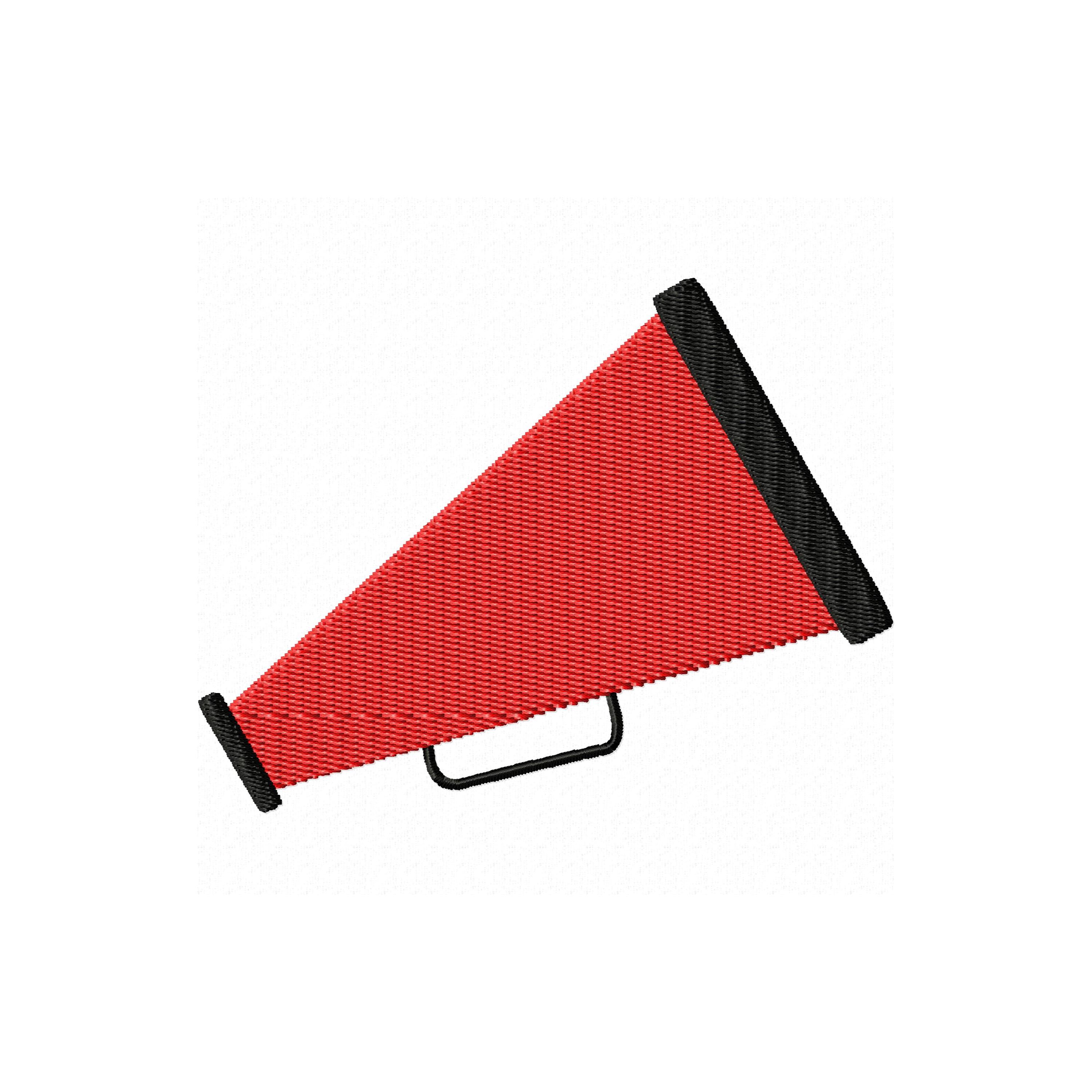 Cheer Megaphone Mini Machine Embroidery Design - 7 Sizes - Etsy