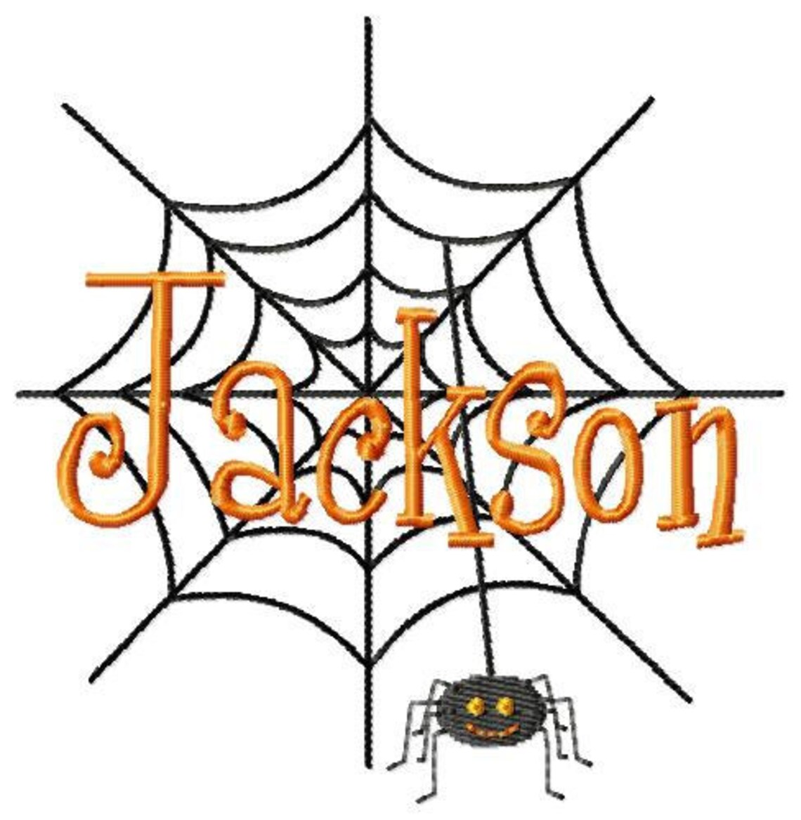 Spider Web Machine Embroidery Design Single - Etsy