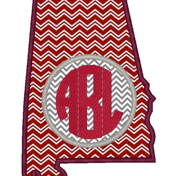 Alabama Monogram - Etsy