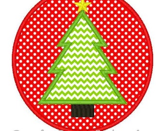 Christmas Whimsical Tree Digital Embroidery Design Machine Applique - Etsy