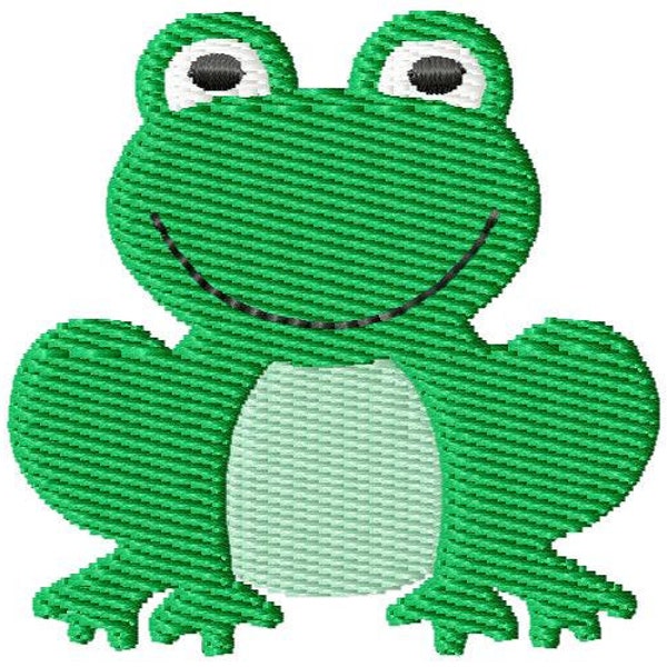 Frog Embroidery Designs - Etsy