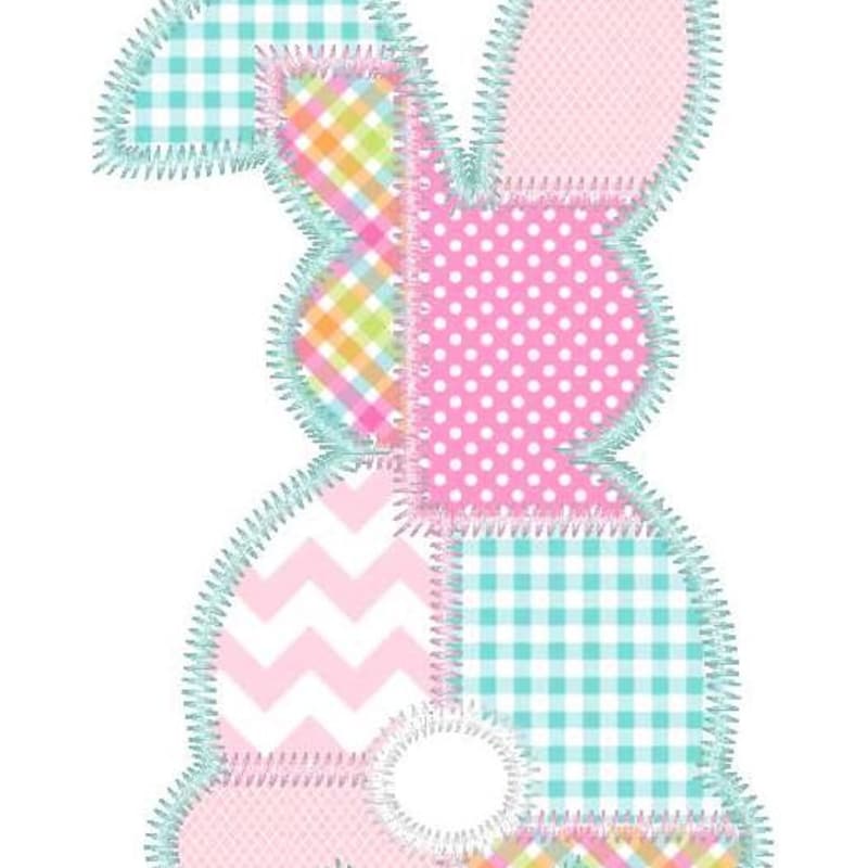 Patchwork Bunny - Etsy
