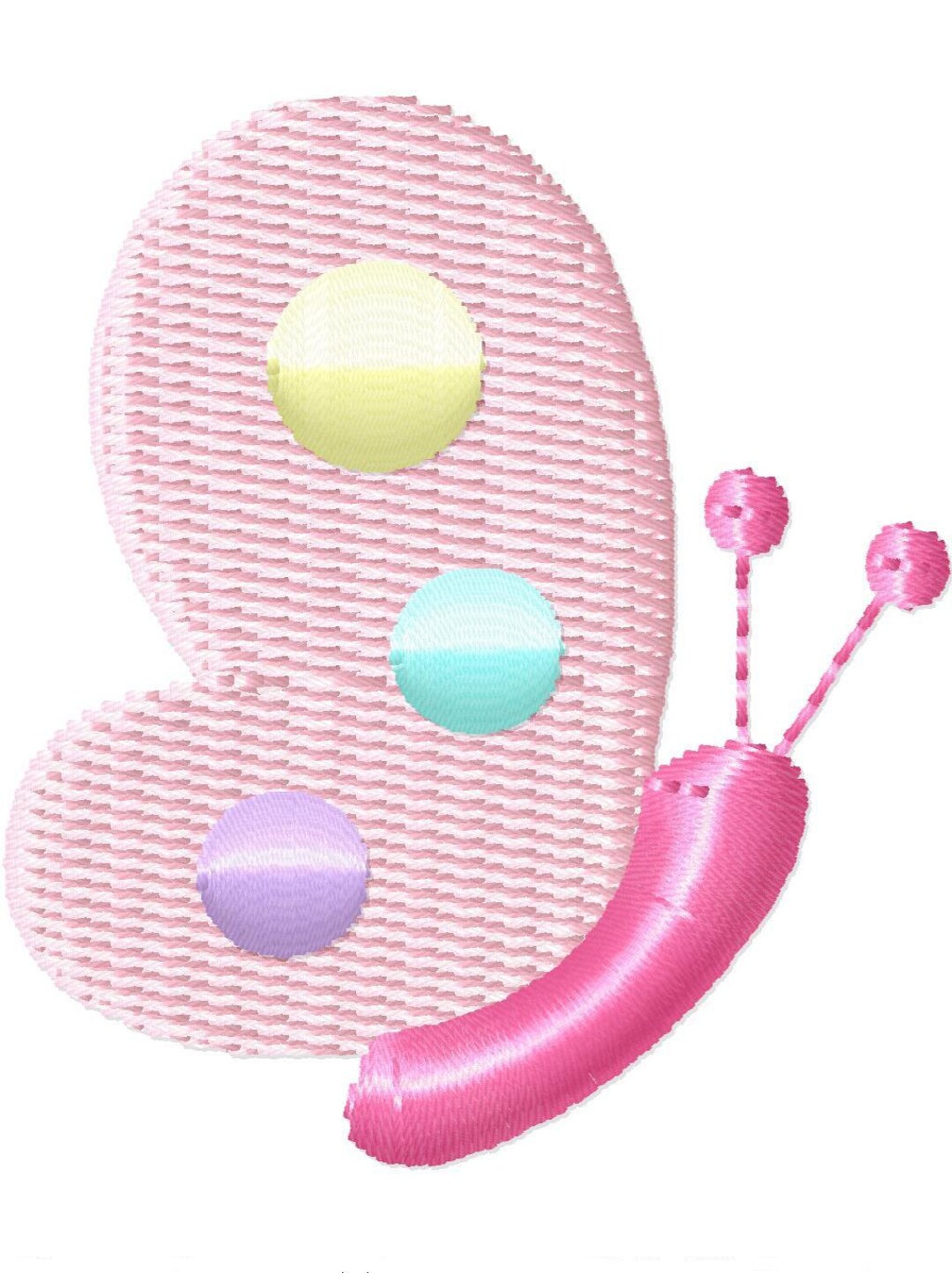 Butterfly 3 Mini Machine Embroidery Design - Etsy