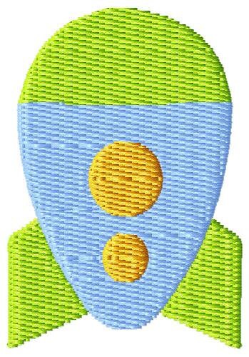 Rocket Mini Machine Embroidery Design - Etsy