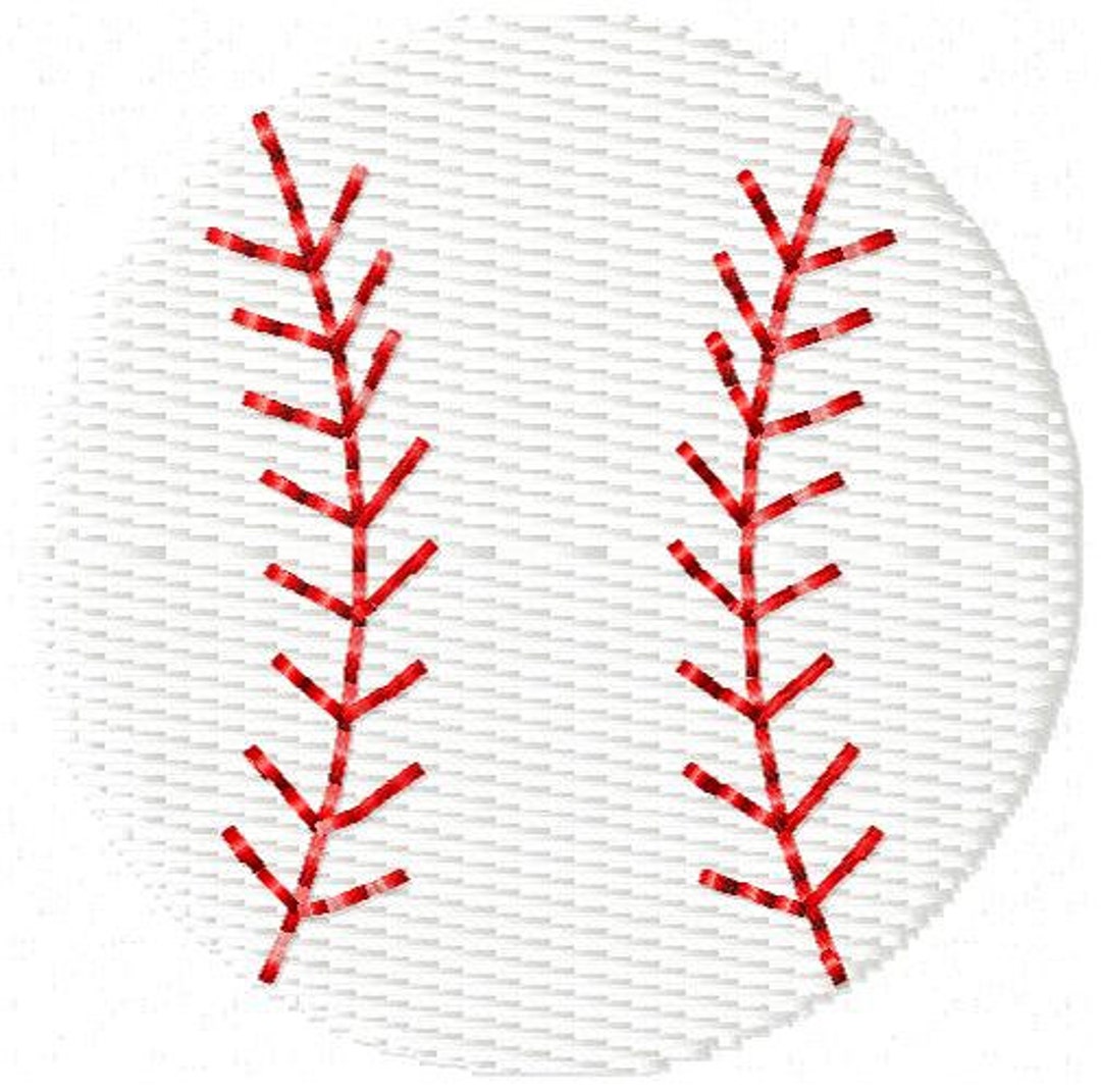 Baseball Machine Embroidery Design Mini - Etsy