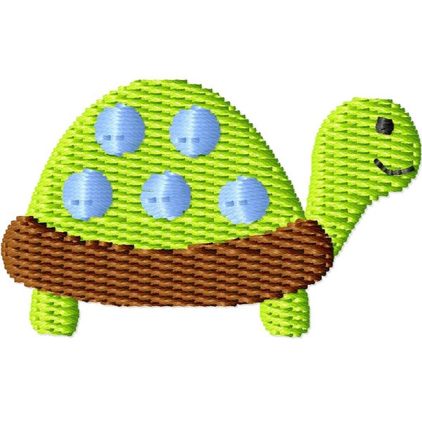 Turtle Embroidery - Etsy