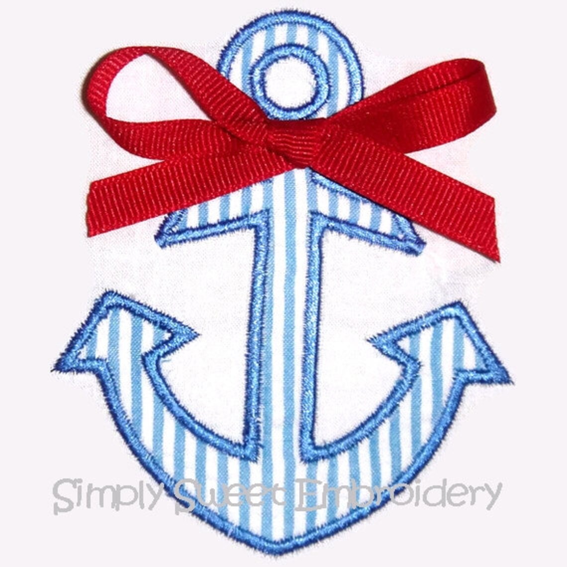 Anchor Machine Embroidery Applique Design - Etsy
