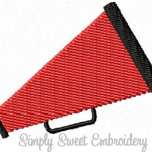 Cheer Megaphone Mini Machine Embroidery Design - Etsy