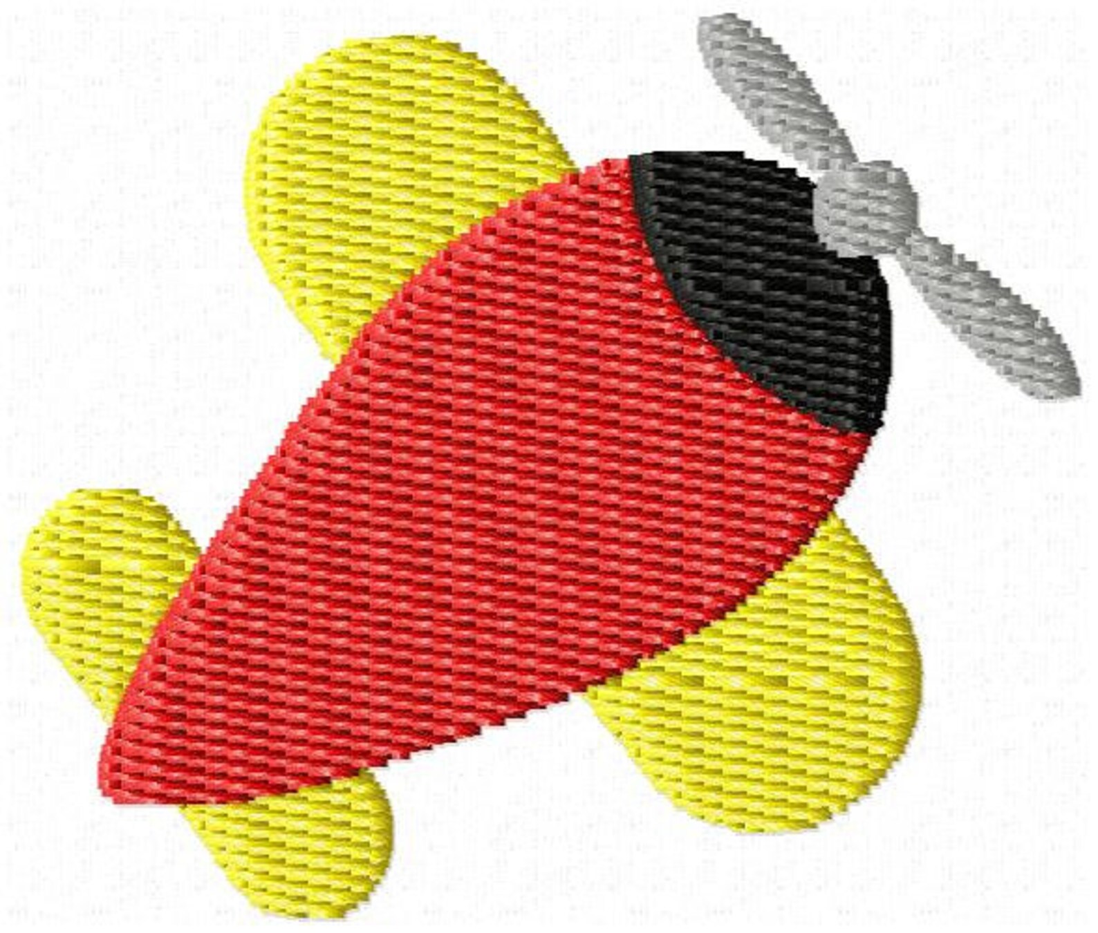 Airplane Machine Embroidery Design Mini - Etsy