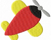Airplane Machine Embroidery Design Mini - Etsy