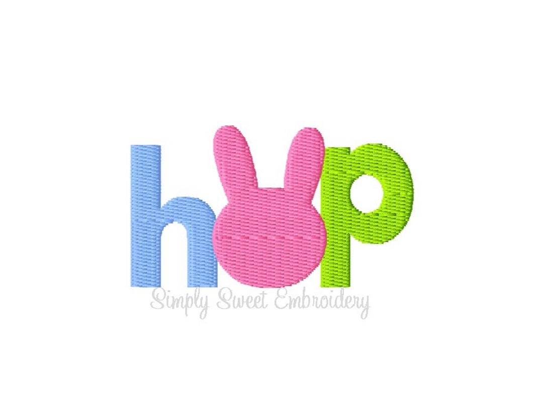 Hop Mini Machine Embroidery Design - Etsy