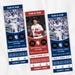 Editable Toronto Blue Jays Custom Baseball Tickets, Baseball Tickets ...