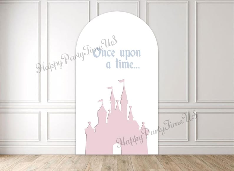 Princess Castle Arch Backdrop Cover: Party Decorations - Etsy