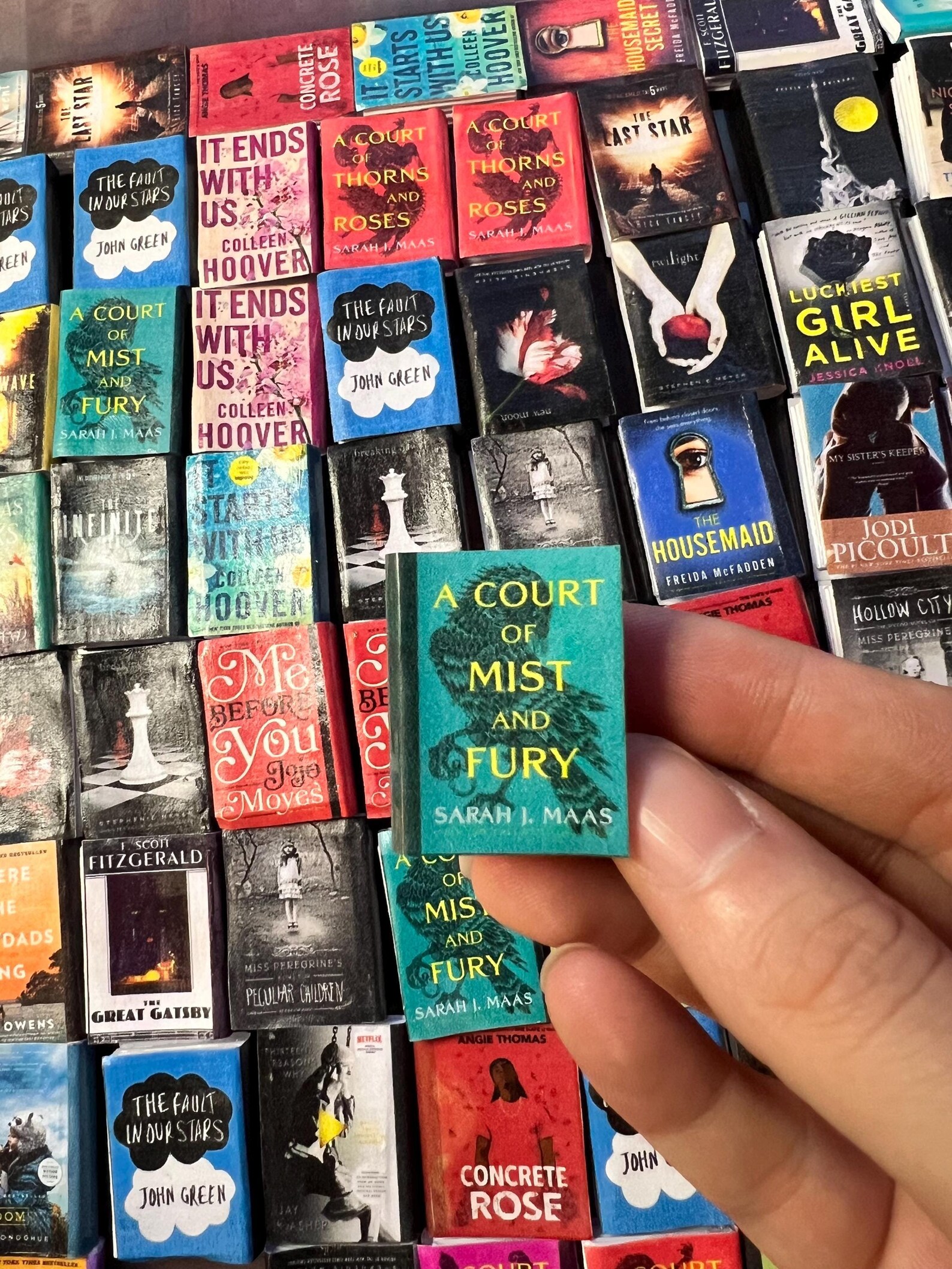 Custom Mini Books| Dollhouse Miniture Decor| Mini Book Gift| Bestseller ...