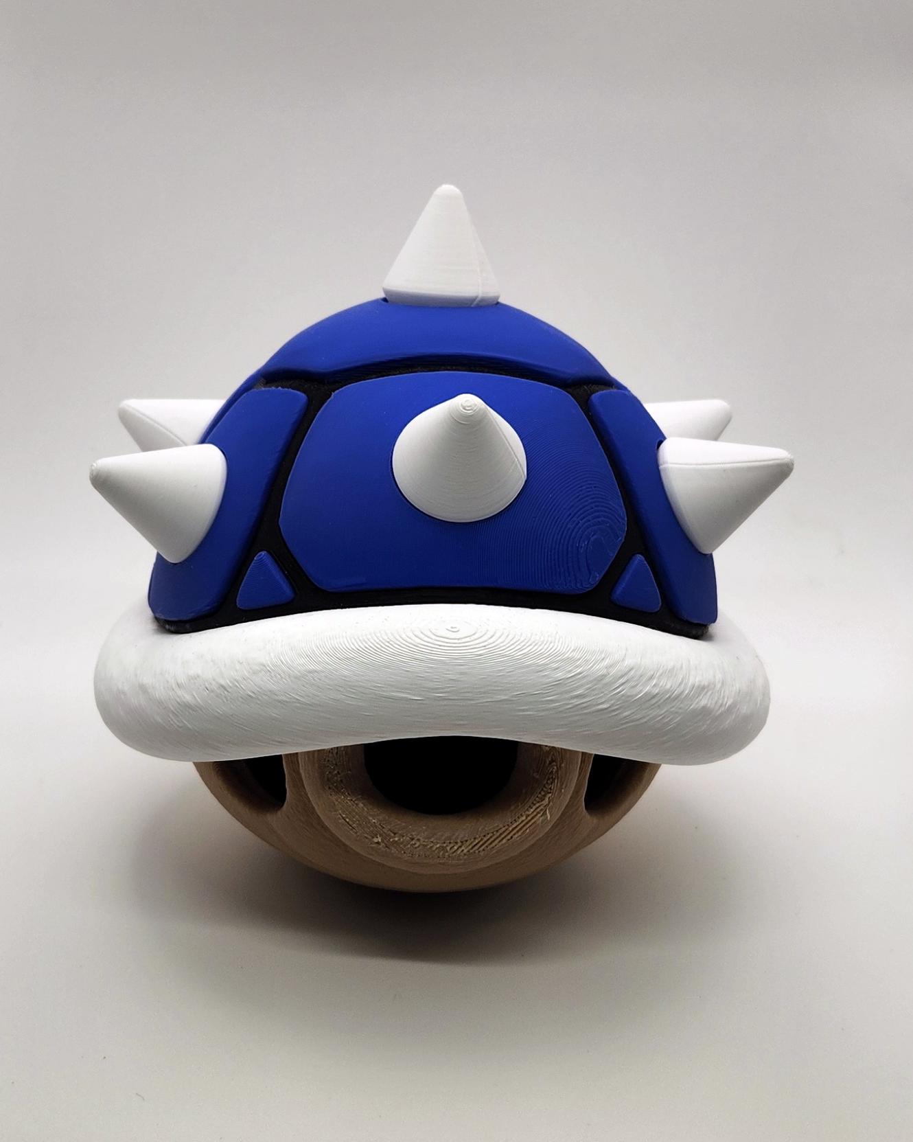 Large 3D Printed Blue Koopa Shell – Iconic Super Mario-inspired ...