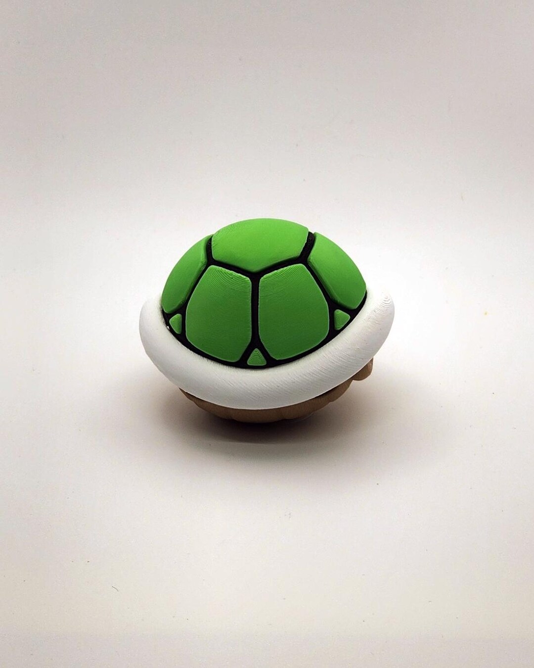 Mini 3D Printed Green Koopa Shell – Super Mario-inspired Collectible ...