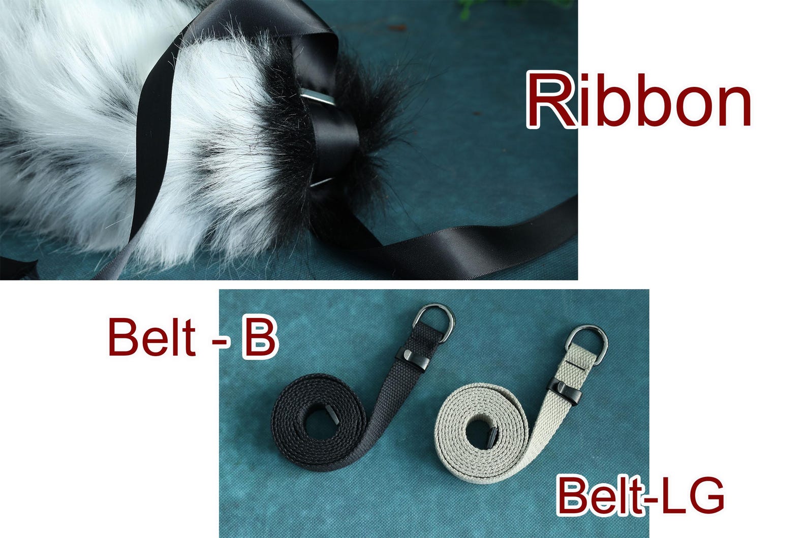Cosplay Brown Kitten Ears and Tail Simulation Ears and Tail Animal Ears ...