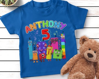 Numberblocks Outfit - Etsy UK