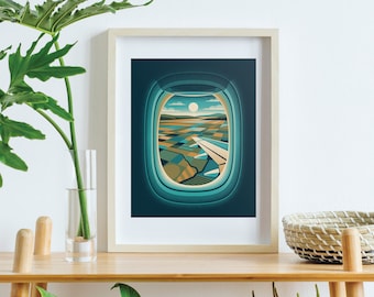 Airplane Window - Etsy Australia