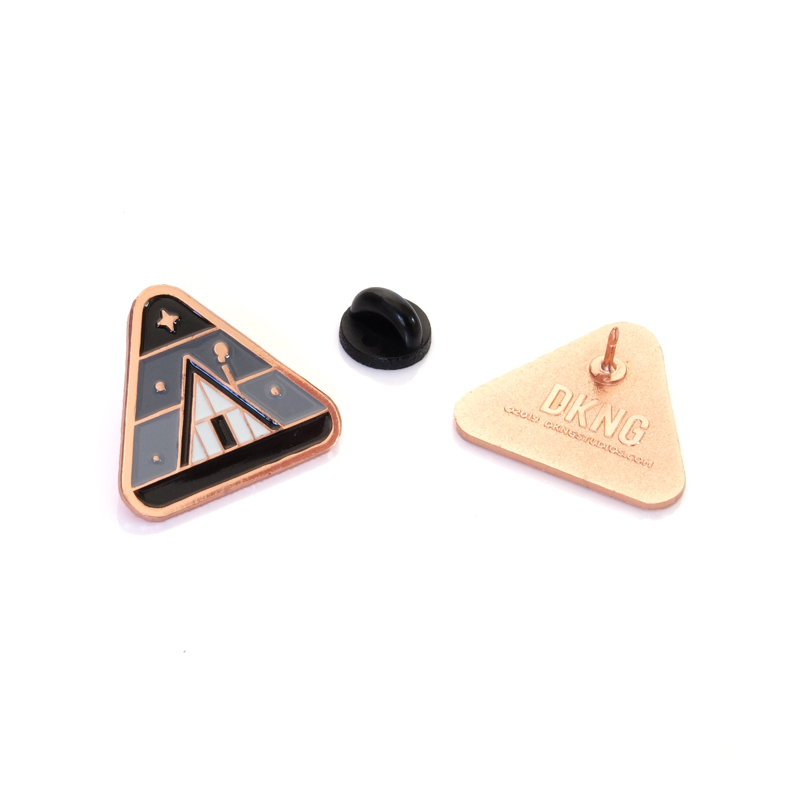 A-frame Cabin Enamel Pin | Etsy