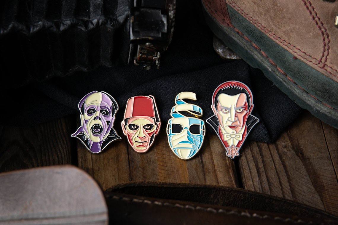 Universal Monsters: Frankenstein Enamel Pin - Etsy