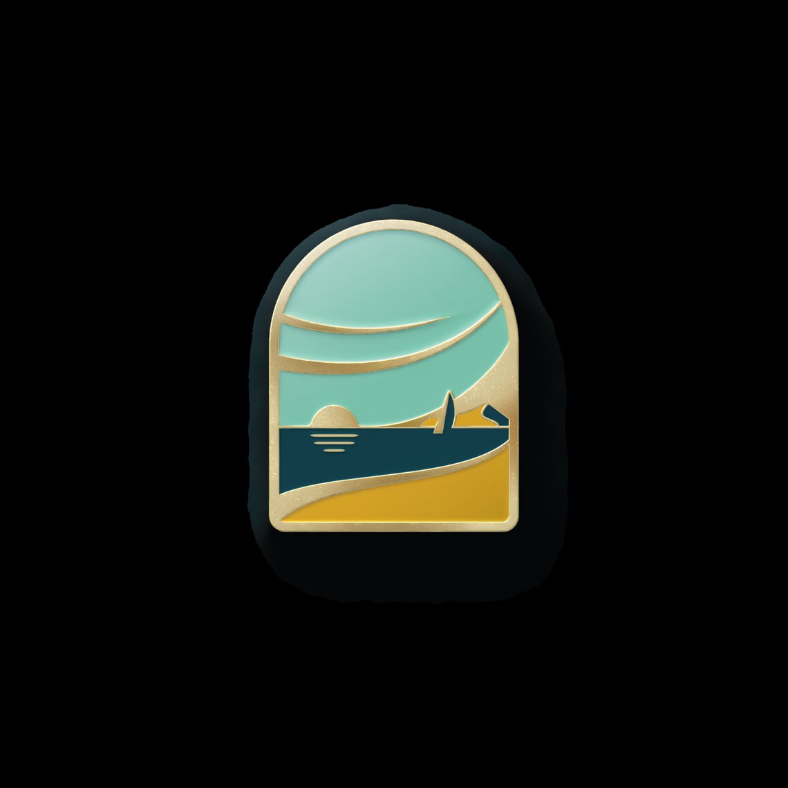Horizons Enamel Pin Pack (beach, Desert, and Mountains) - Etsy