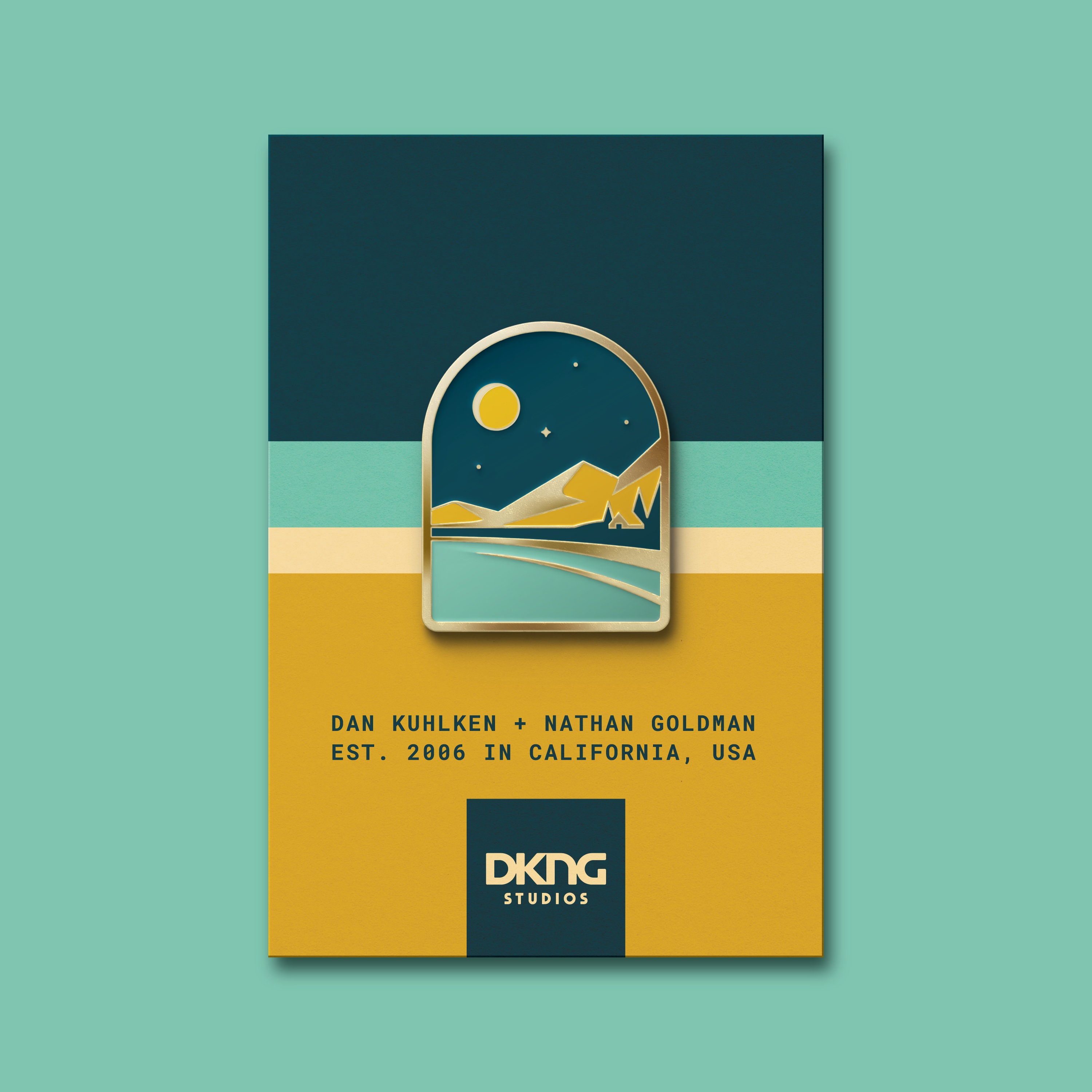 Horizons Enamel Pin Pack (beach, Desert, and Mountains) - Etsy