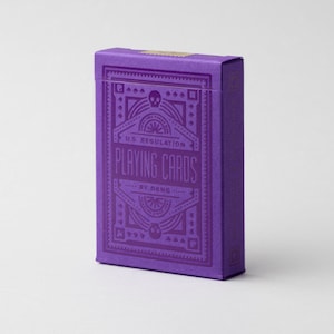 DKNG 'purple Wheel' Playing Cards - Etsy