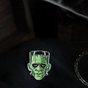 Universal Monsters: Frankenstein Enamel Pin - Etsy