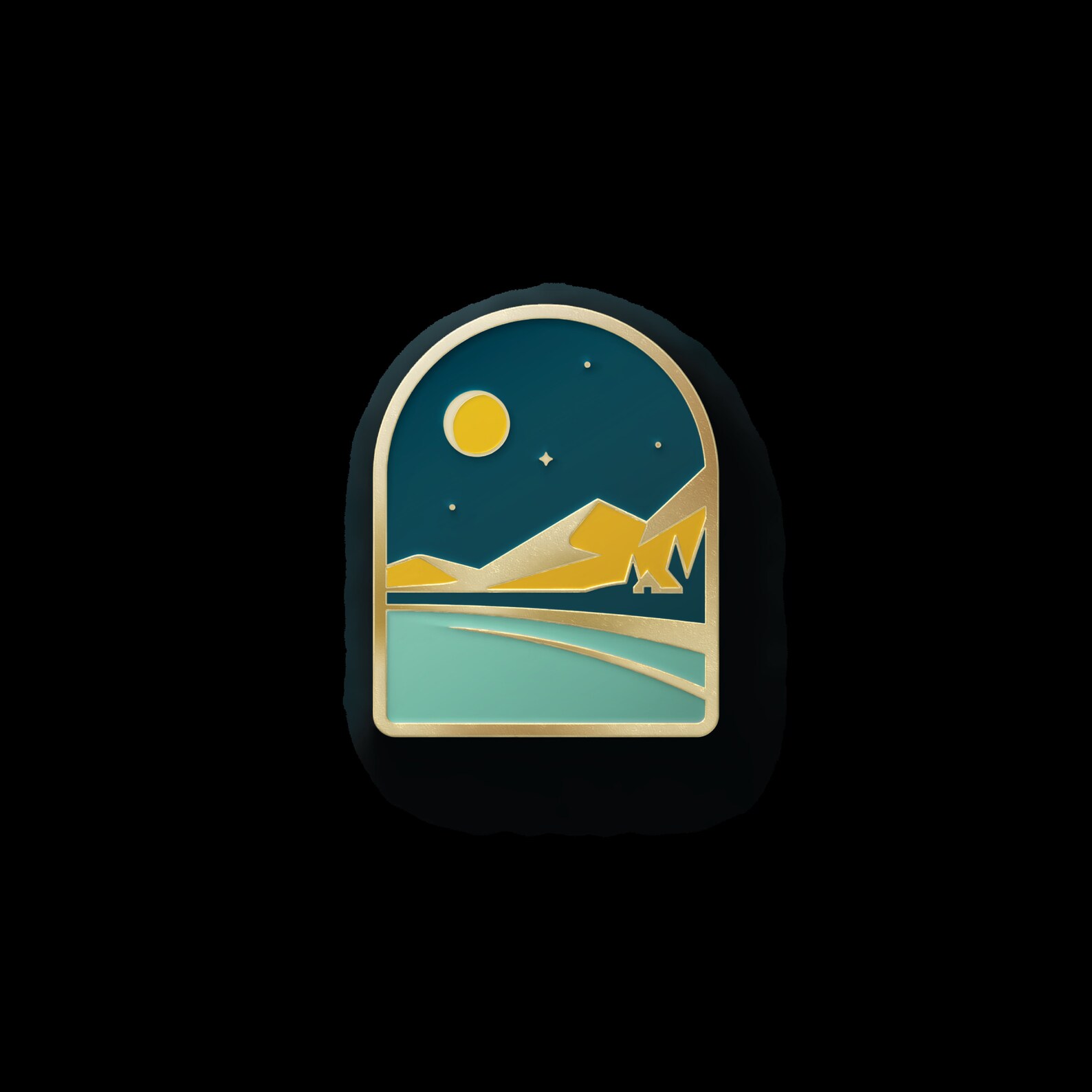 Horizons Enamel Pin Pack (beach, Desert, and Mountains) - Etsy