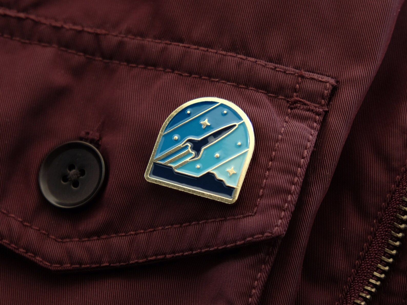 Rocketeer Enamel Pin - Etsy Canada