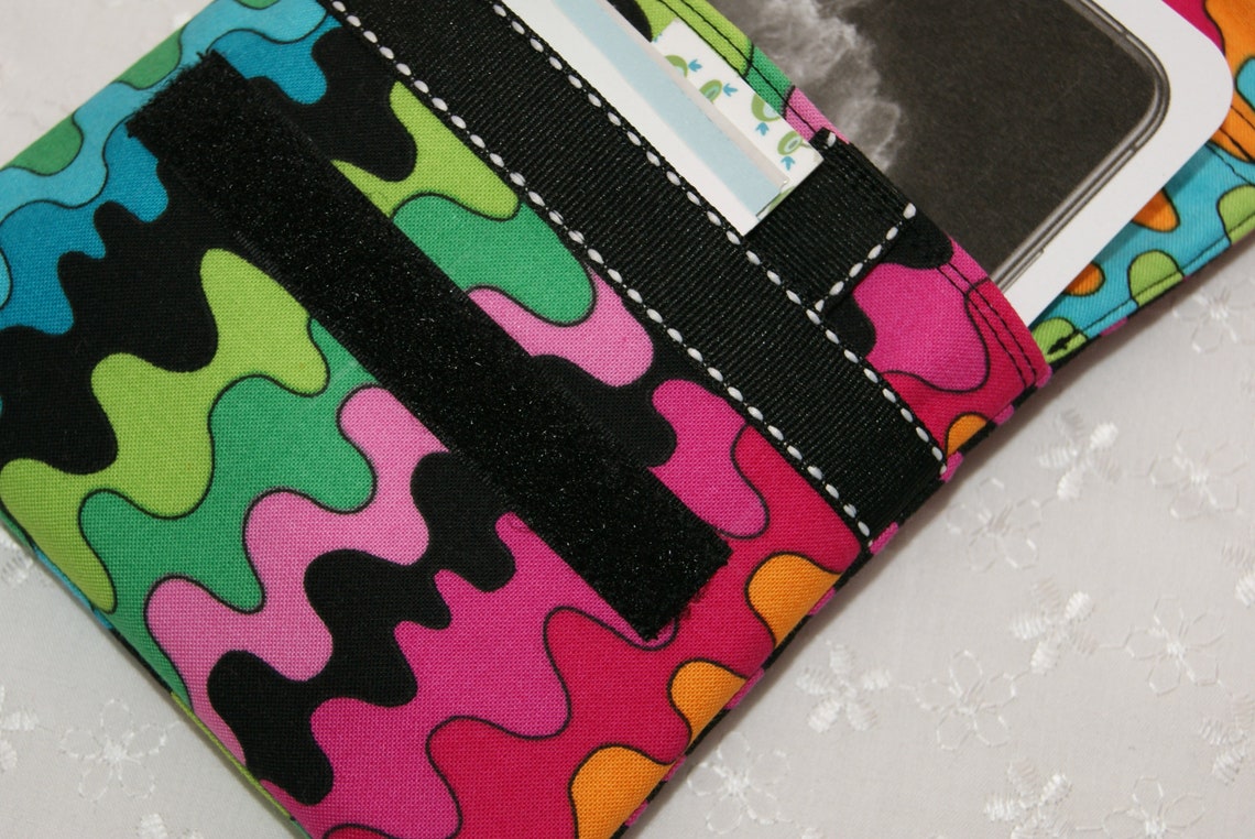 Cotton Fabric Case Cell Phone Small Purse Accessory Tote | Etsy