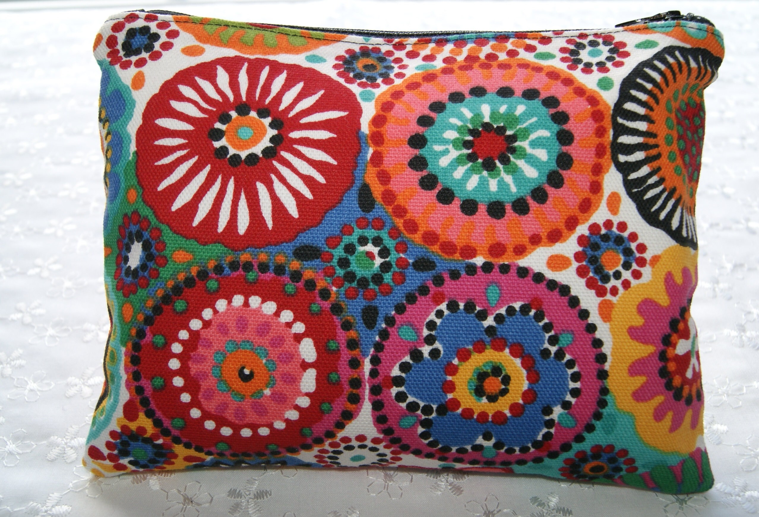 Cosmetic Personal Hygiene Zipper Pouch, Cotton Handmade Bag Zipper - Etsy