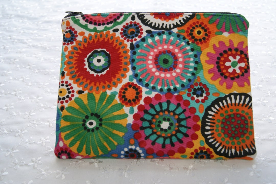 Cosmetic Personal Hygiene Zipper Pouch, Cotton Handmade Bag Zipper - Etsy