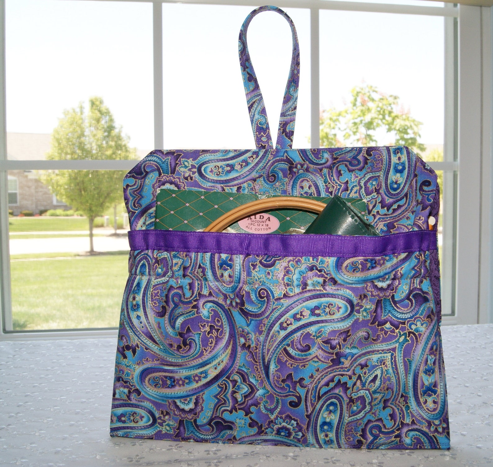 DMC Floss Embroidery Thread Organizer Cotton Fabric Notions - Etsy