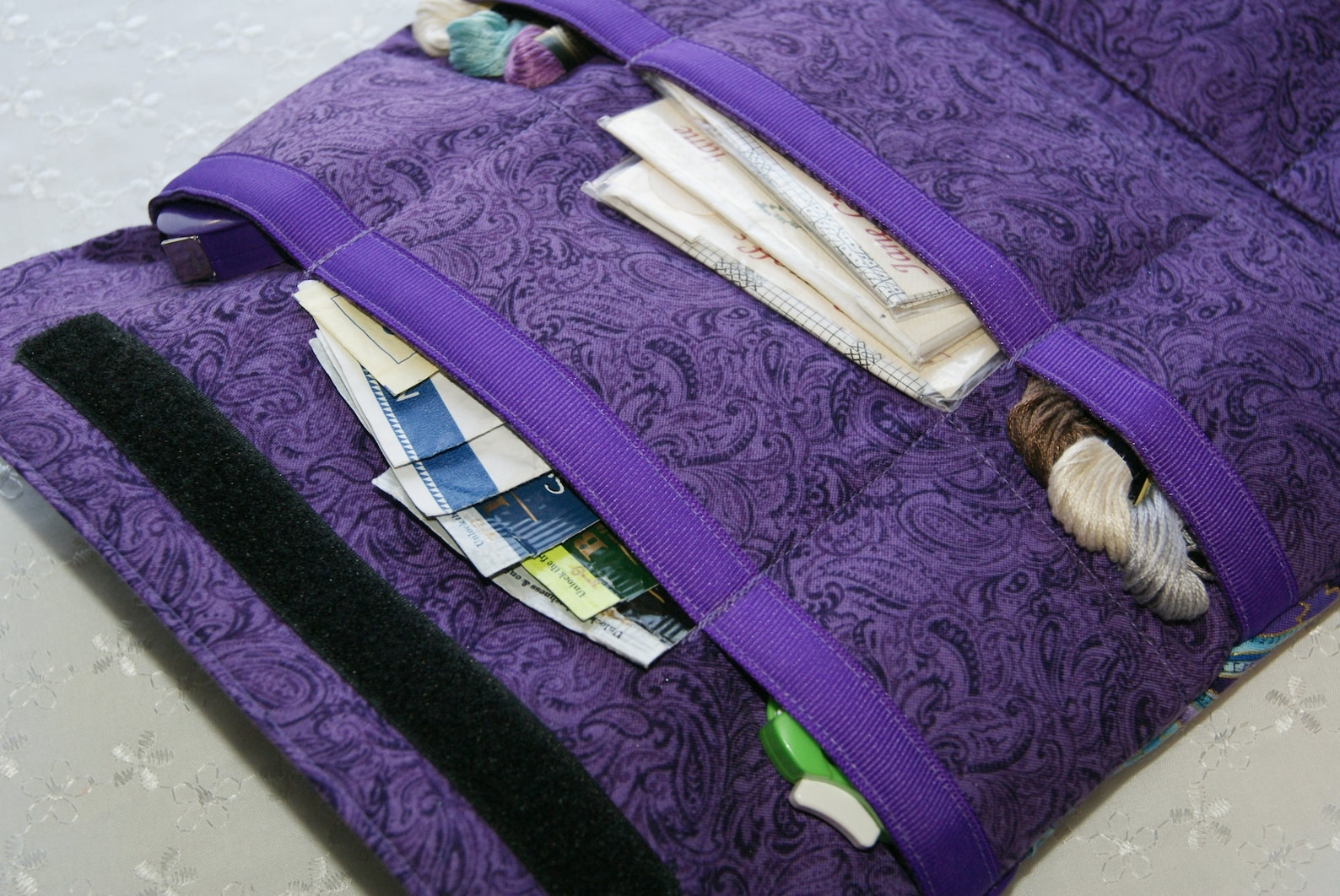 DMC Floss Embroidery Thread Organizer Cotton Fabric Notions - Etsy