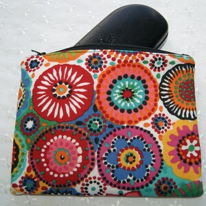 Cosmetic Personal Hygiene Zipper Pouch, Cotton Handmade Bag Zipper - Etsy